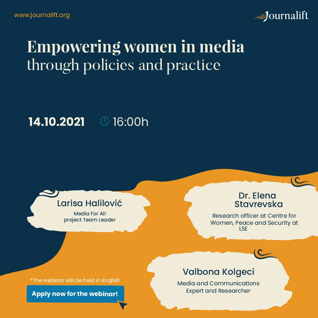 Empowering women in media through policies and practice - Journalift